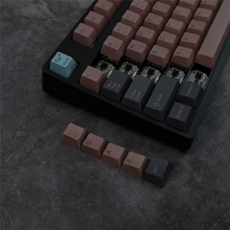 GMK Copper Theme Keycap 142 Keys Set PBT Sublimati... – Grandado