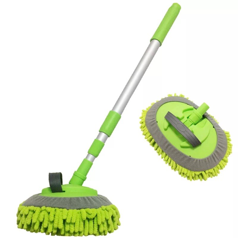 Auto Wax Brush Rotating Foldable Car Cleaning Mop ... – Vicedeal