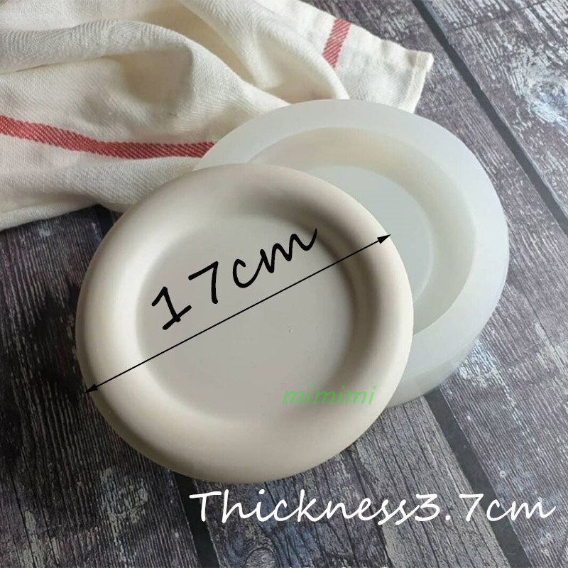 Ronde Lade Mallen Gips Fruit Houder Lade Mallen Be... – Vicedeal