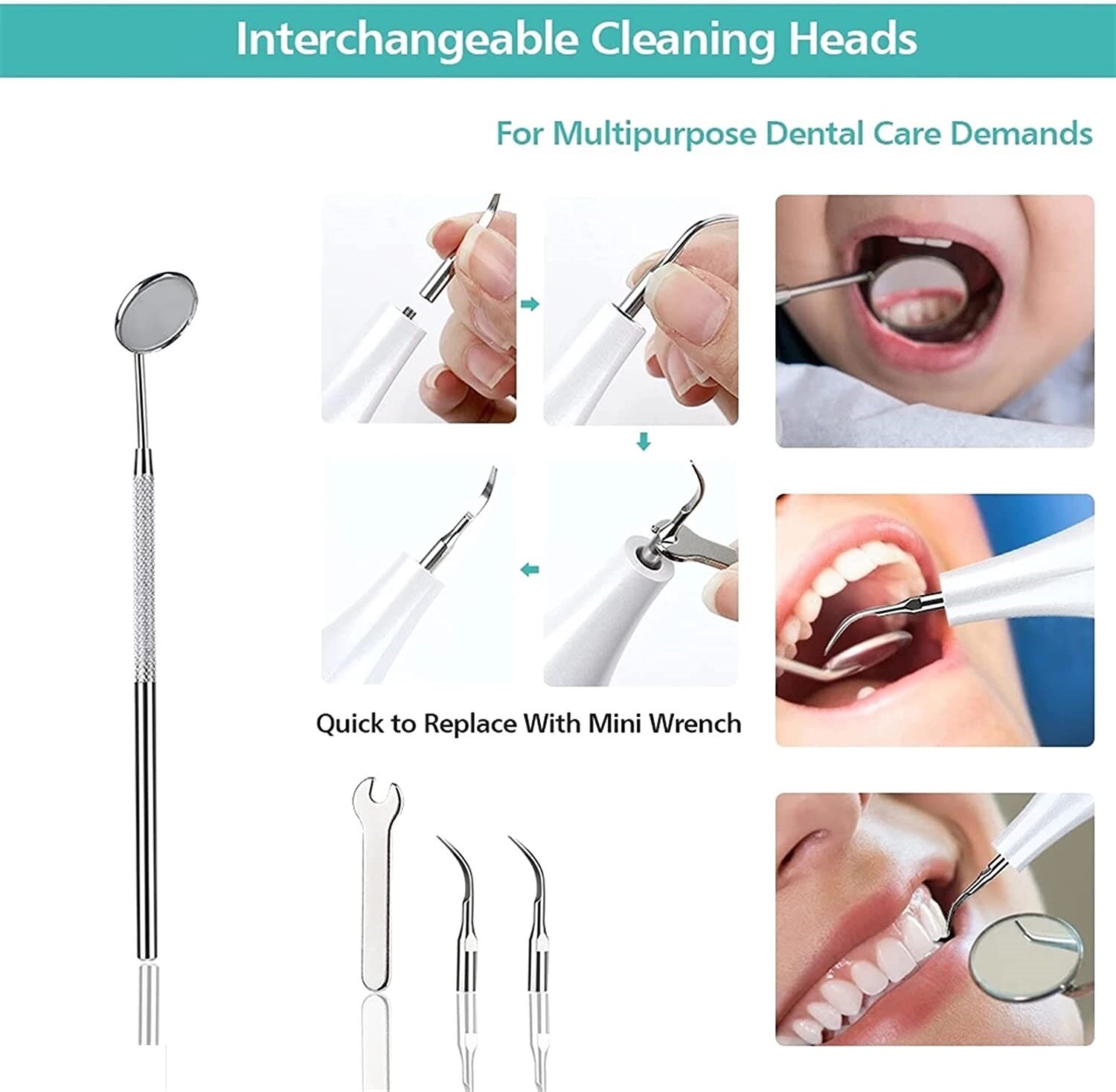 Ultrasonic Calculus Remover Dental Scaling Electri... – Vicedeal