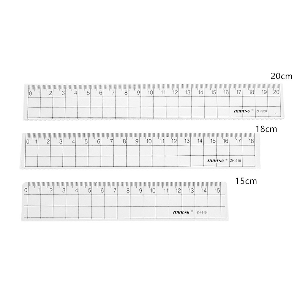 1pcs Simple STYLE 15cm 18cm 20cm Transparent Simpl... – Grandado