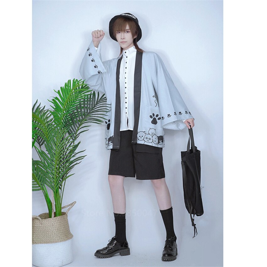 Japanese Kimono Traditional Asian Cardigan Sun Pro... – Grandado