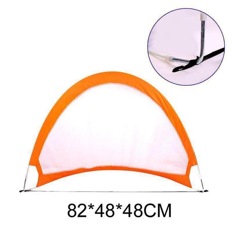Folding Football Goal Net Soccer Training Goal Net... – Grandado