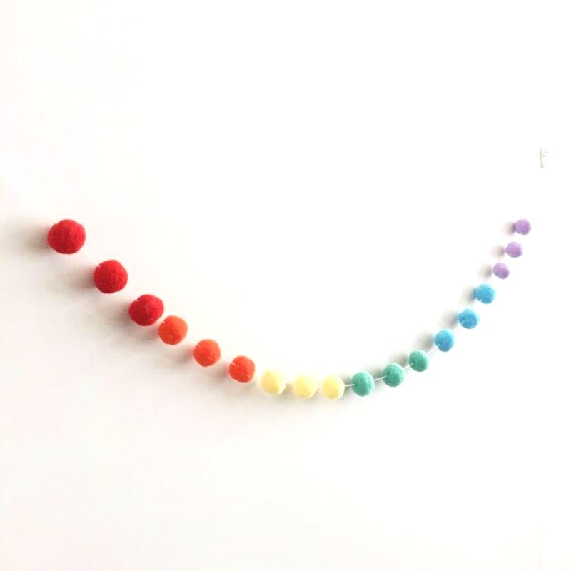 2M Diy Vilt Bal String Ornament Meisjes Kamer Deco... – Vicedeal