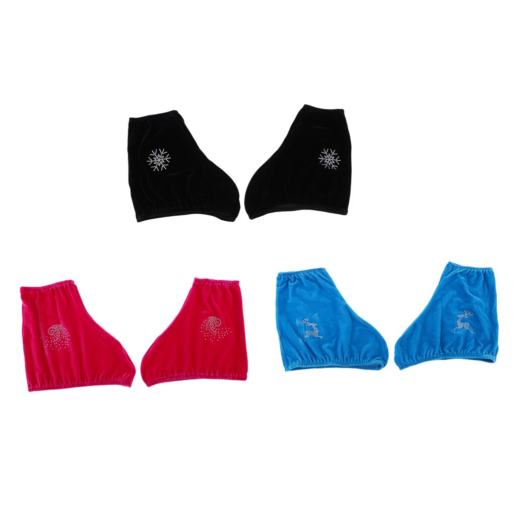 MagiDeal Velvet Ice Skate Boot Covers Guard Protec... – Vicedeal