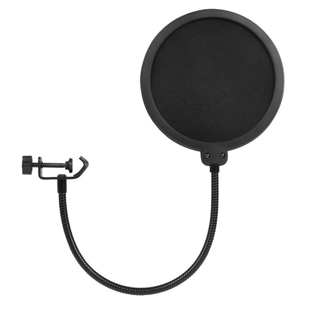 Microphone Pop Filter Double Layered Sound Shield ... – Grandado