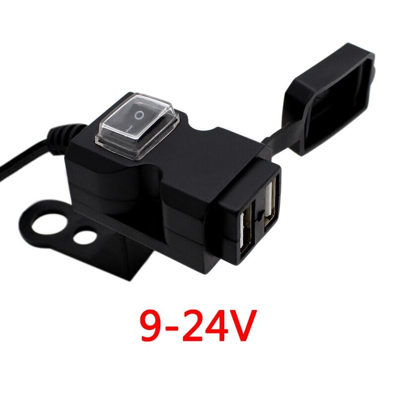 12V Dual USB Port Waterproof Motorbike Motorcycle ... – Grandado