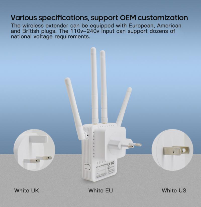 1200Mbps Dual Band 5G Wifi Wireless Wifi Repeater ... – Grandado