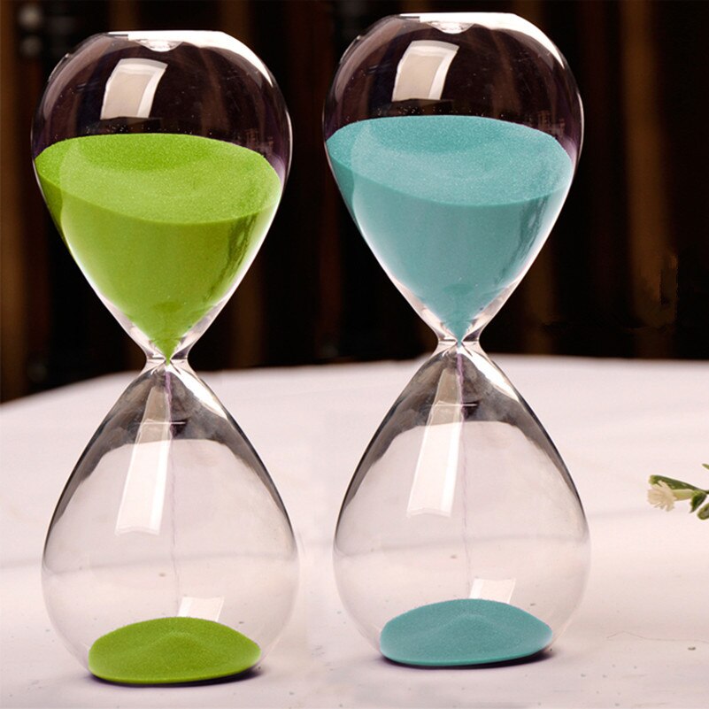 30 minuten Transparant Glas Zand Zandloper Creatie... – Vicedeal