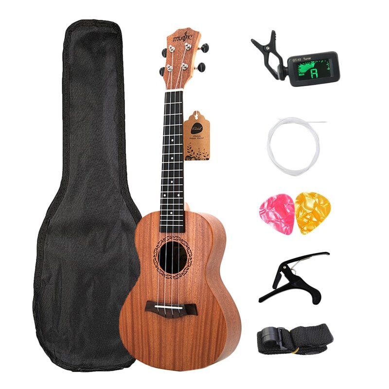 Concerto ukulele kits 23 Polegada rosewood 4 corda... – Grandado