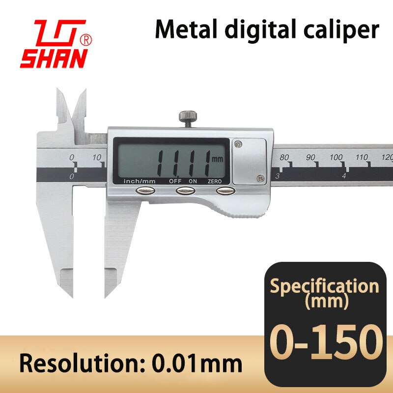 Digital Vernier Calipers 0-150 mm 0.01mm High prec... – Grandado