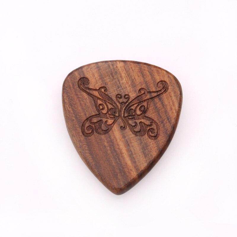 1PC Solid Wood Guitars Picks Plectrum Picks High-e... – Grandado