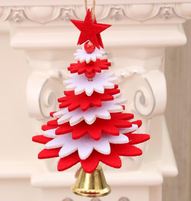 1pc Christmas Tree Pendant DIY Non-woven wind chim... – Vicedeal