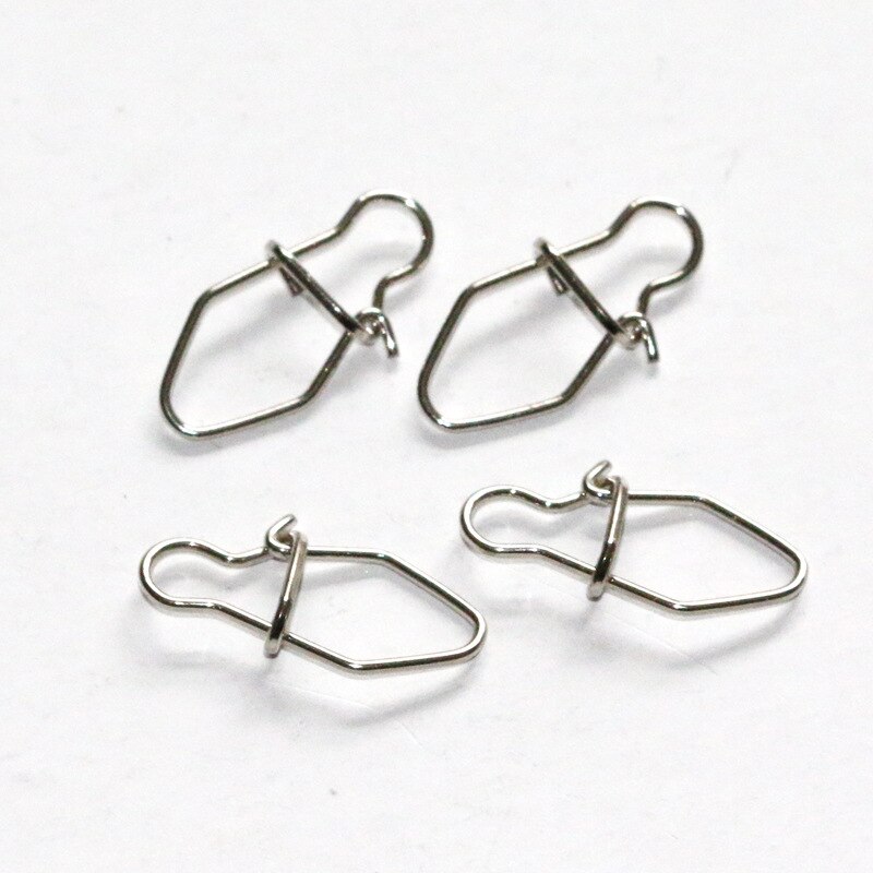 50pcs/lot Diamond Stainless Steel Swivel connector... – Vicedeal