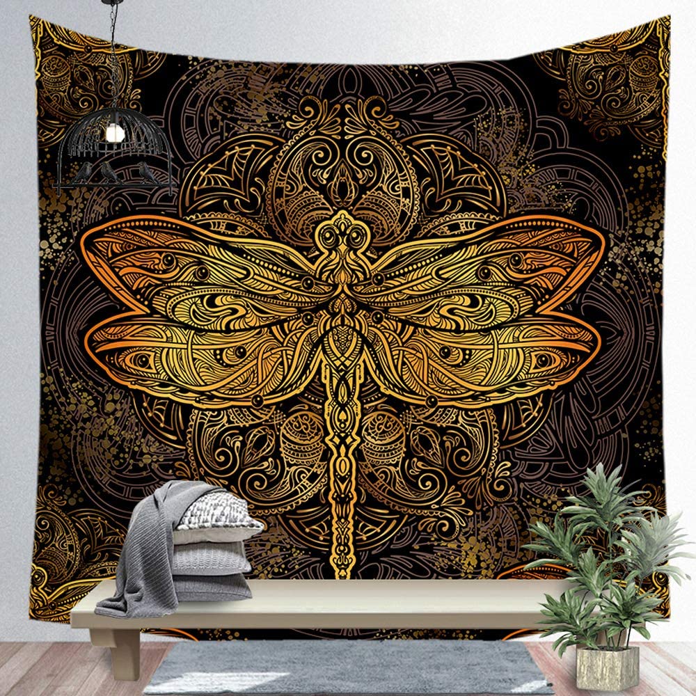 Dragonfly Wall Art Hanging Anisoptera Tapestries P... – Grandado