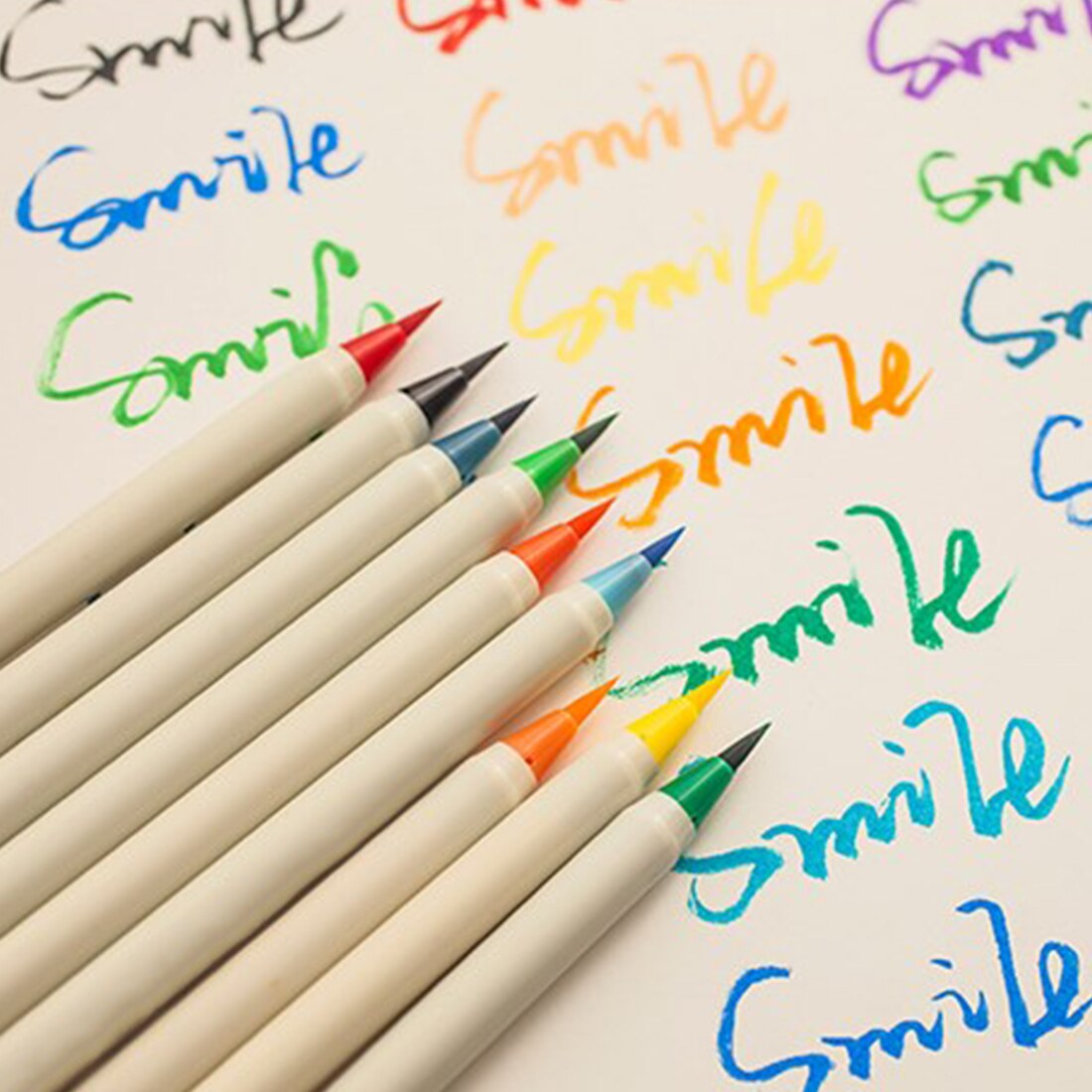 Soft Brush Calligraphy Pen Watercolor Marker Brush... – Grandado