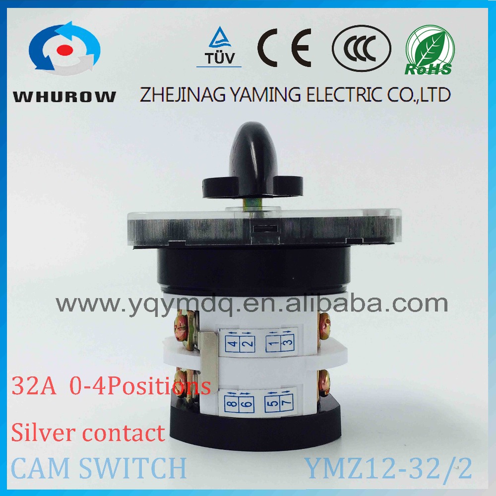 Rotary switch knob 5 position 0-4 YMZ12-32/2 unive... – Grandado