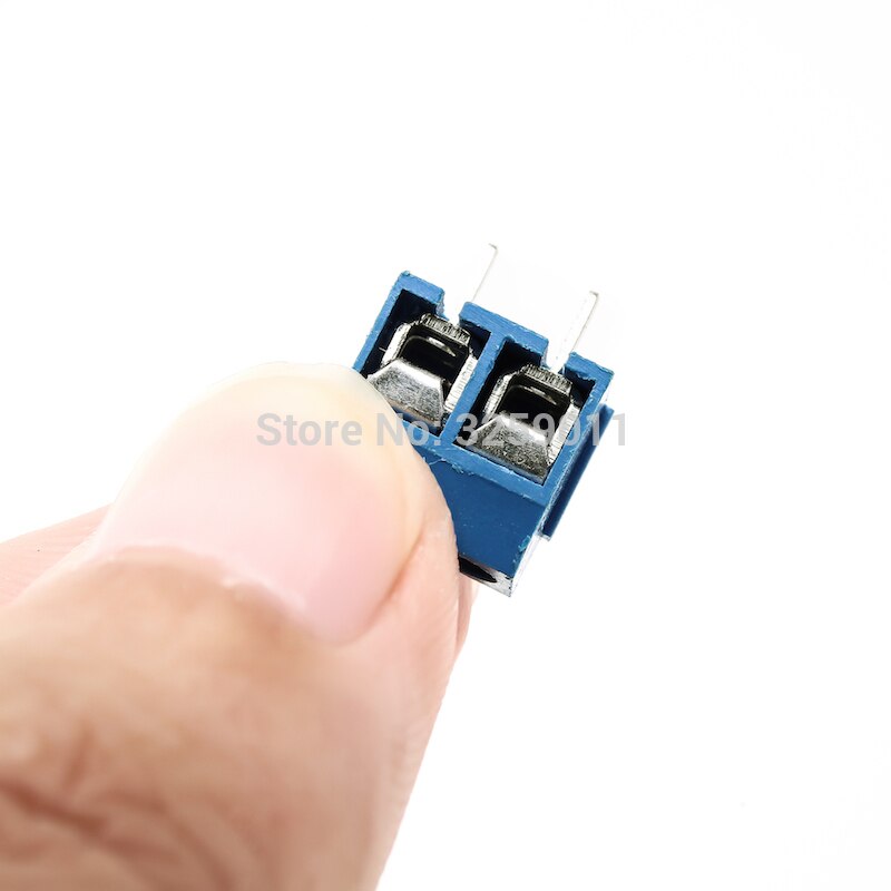 10PCS Small Electrical Connectors KF 301-2P Blue I... – Grandado