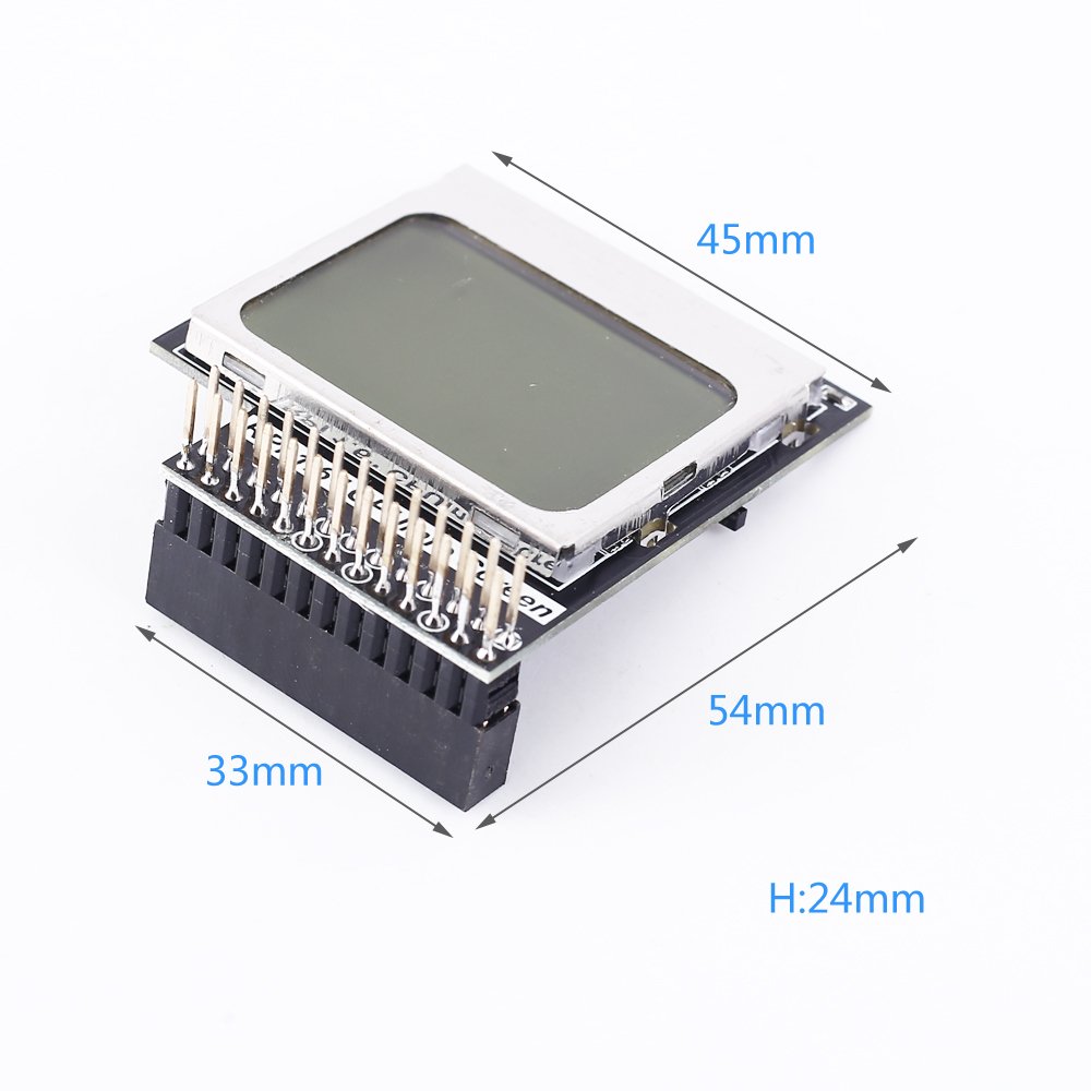 CPU Info LCD 1.6inch Display Module 84x48 26GPIO B... – Grandado