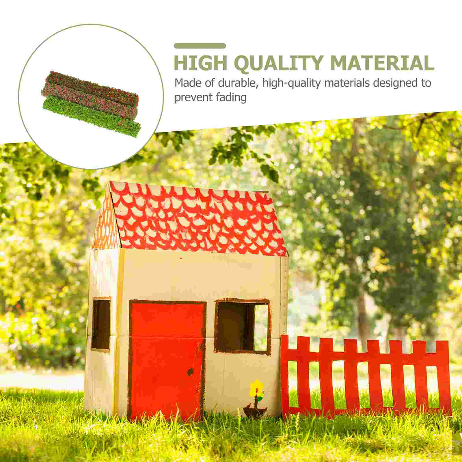 3Pcs Doll House Bushes Mini Shrubs Realistic Garde... – Grandado