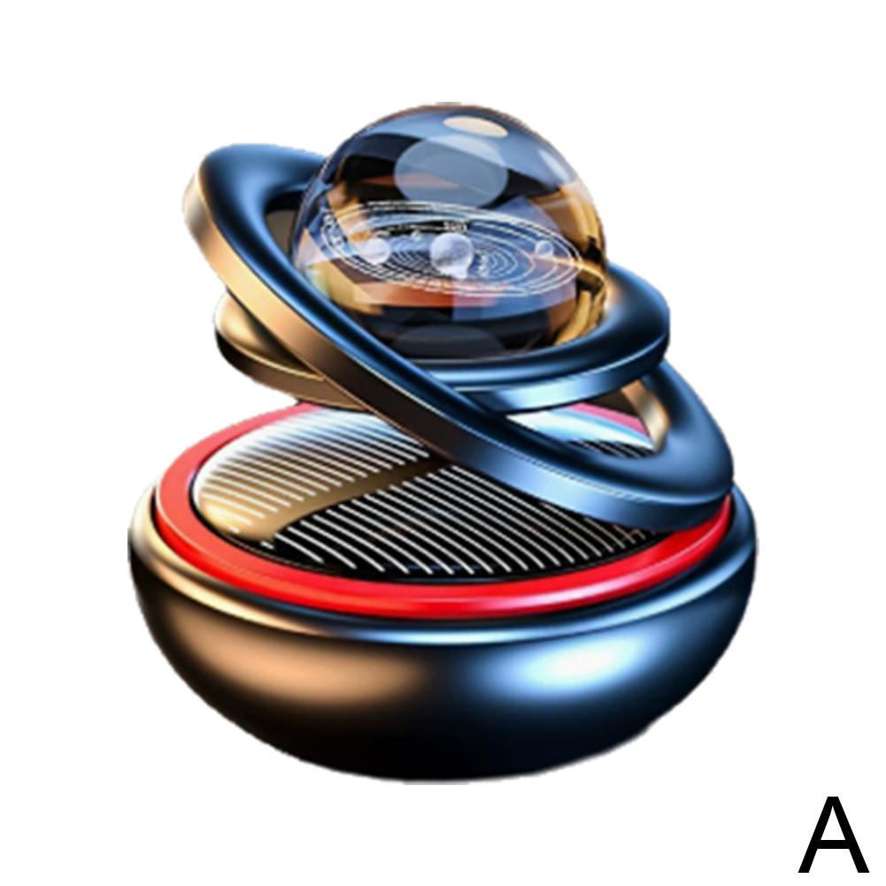 Solar Car Air Freshener Automatic Rotation Dashboa... – Grandado