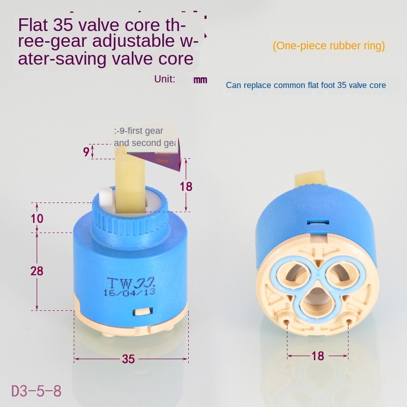 Faucet valve three-stage adjustment plumbing bathr... – Grandado