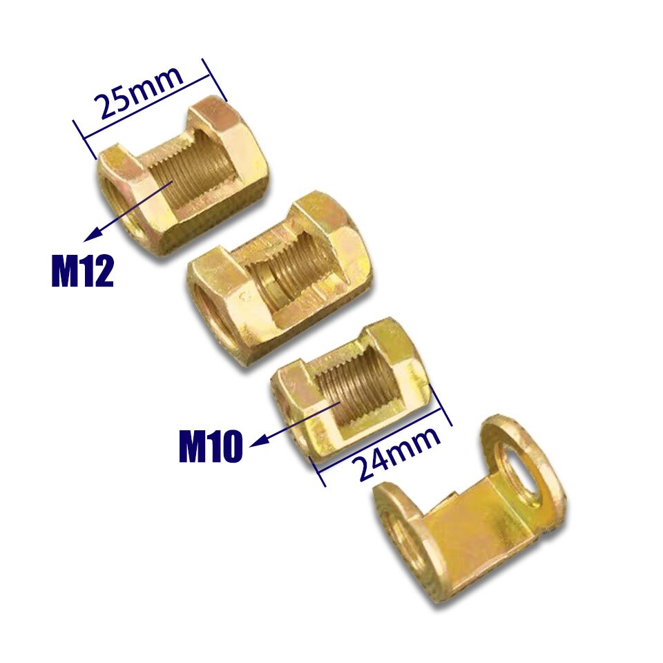 5pcs M10 M12 M16 M20 Hexagonal Nut Fastening Threa... – Grandado