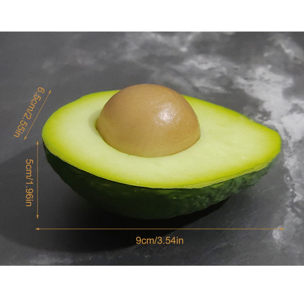 Model Fruit Artificial Avocado Foam For Children 6... – Vicedeal