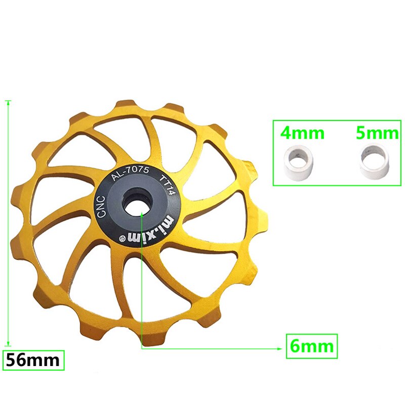 MTB Bicycle 14T Jockey Wheel Ceramic Bearing Mount... – Vicedeal