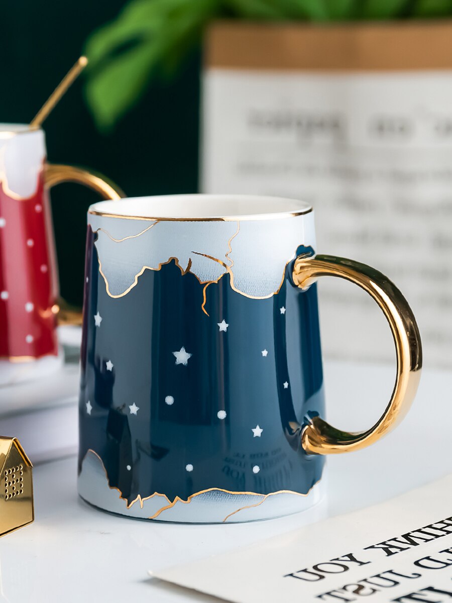 Keramische Kerst Mok Reizen Leuke Luxe Koffie Mok ... – Grandado