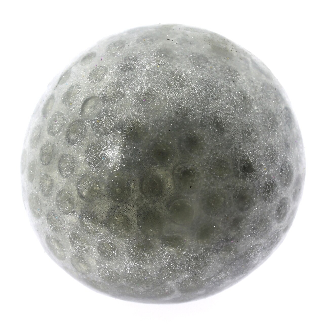 Squishy Stress Ball Silvery Gray Crystal Slime – Grandado