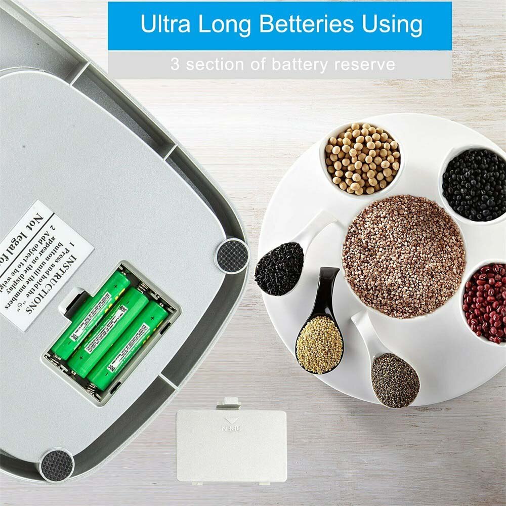 Stainless steel kitchen scales for baking and weig... – Grandado