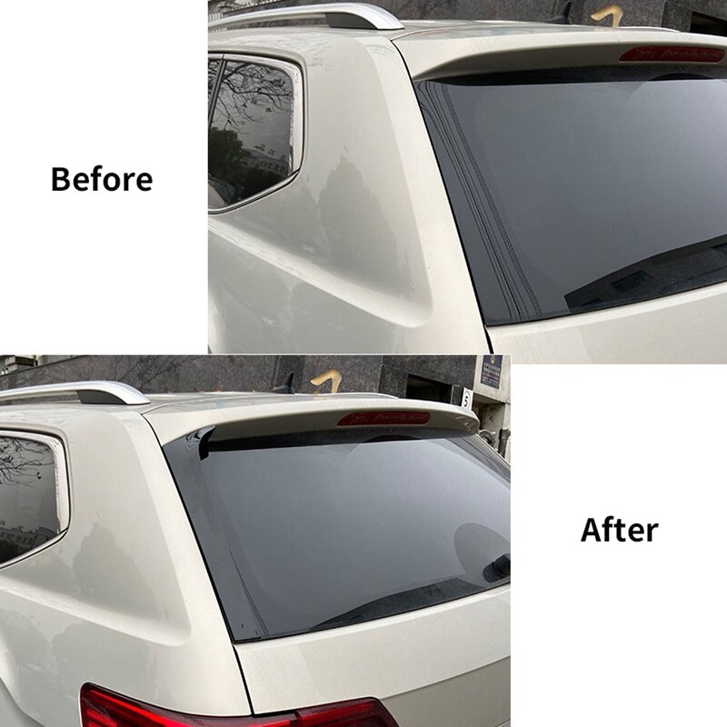 Rear Side Wing Roof Spoiler Stickers Trim Cover Gl... – Vicedeal