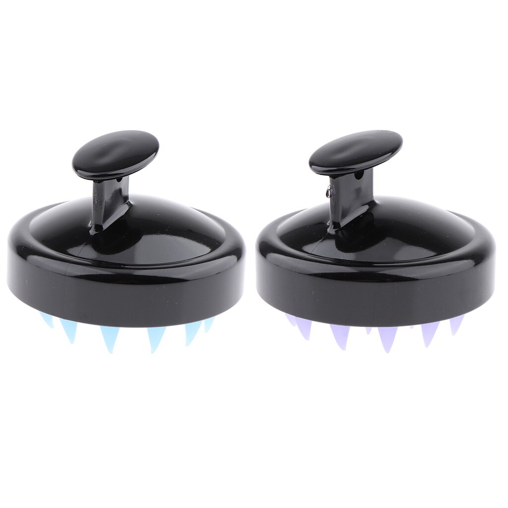 2pcs Black Purple/Blue Teeth Silicone Shower Shamp... – Vicedeal