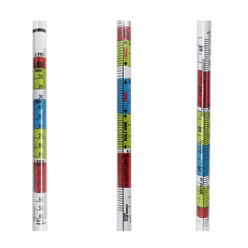Triple Scale Hydrometer For Home brew Wine Beer Ci... – Vicedeal