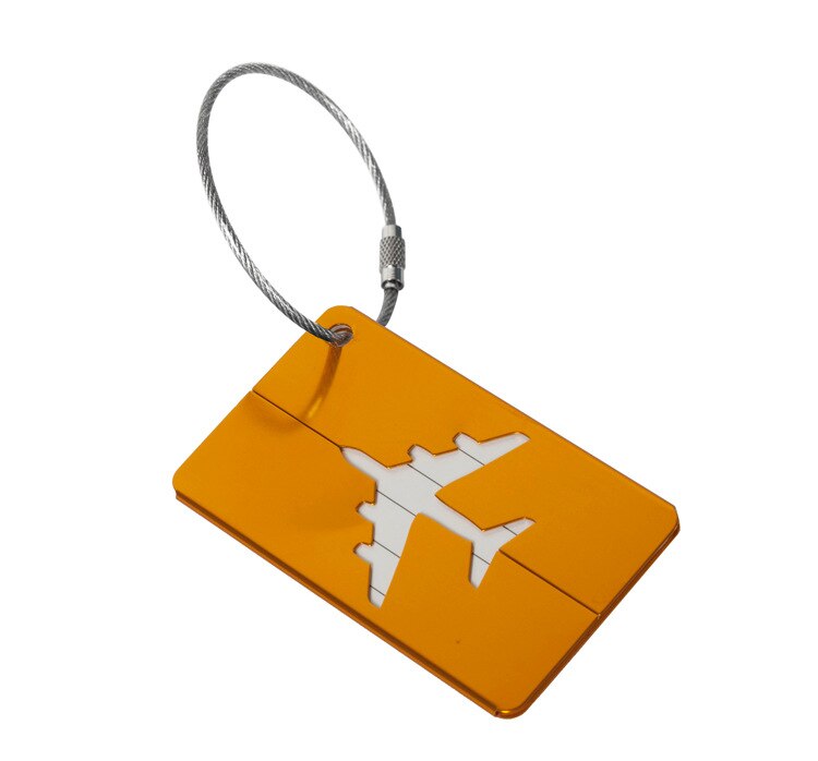 Aluminium Alloy Luggage Tags Plane shape Baggage N... – Vicedeal