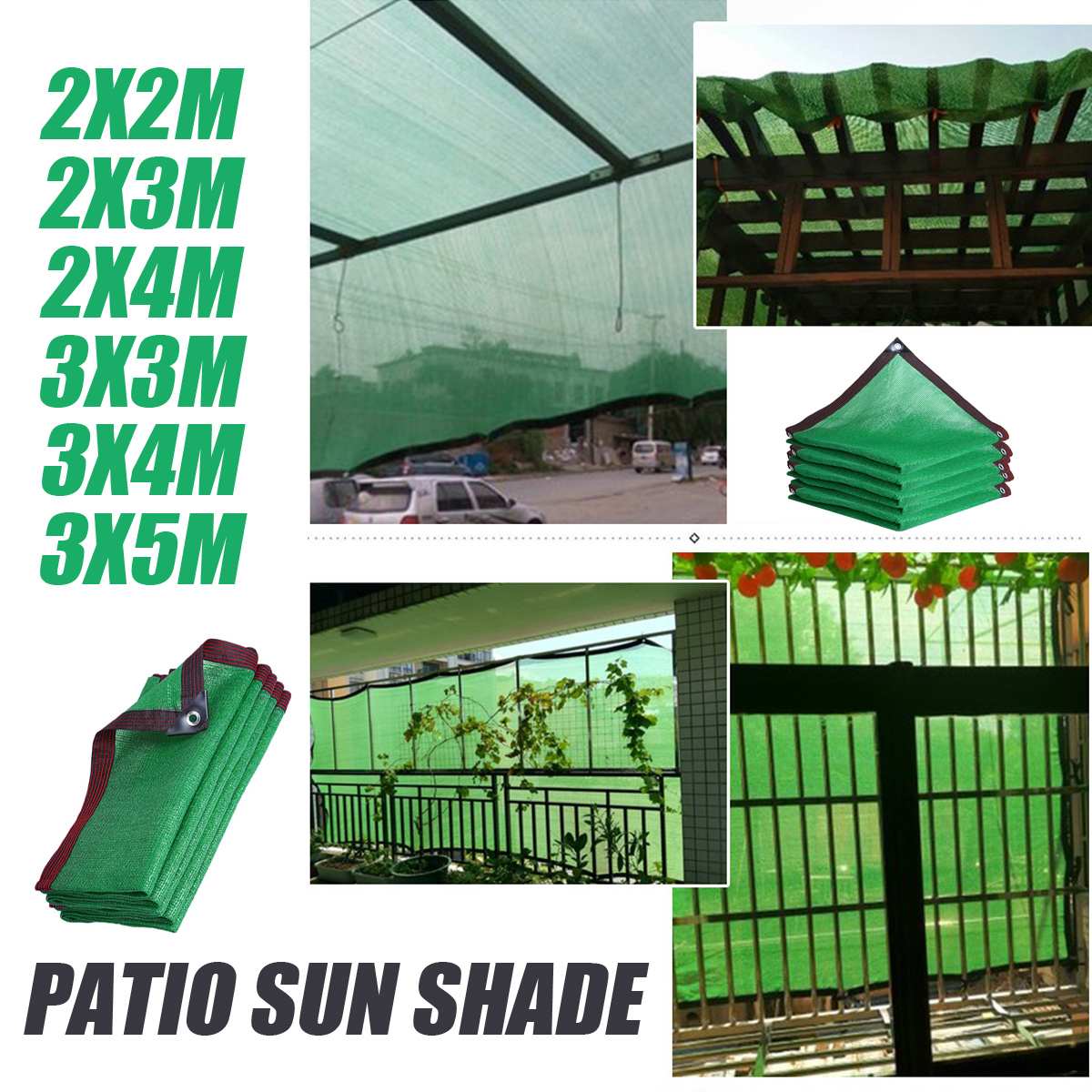 PE Sunshade Net Anti-UV 95% Shading Rate Outdoor G... – Vicedeal
