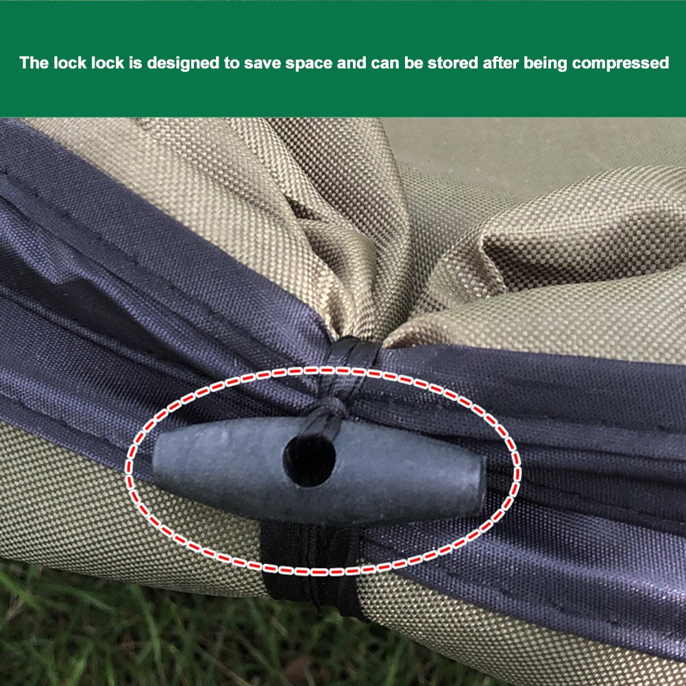 Yard Release Buckle Leaf Trash Can Reusable Home W... – Grandado