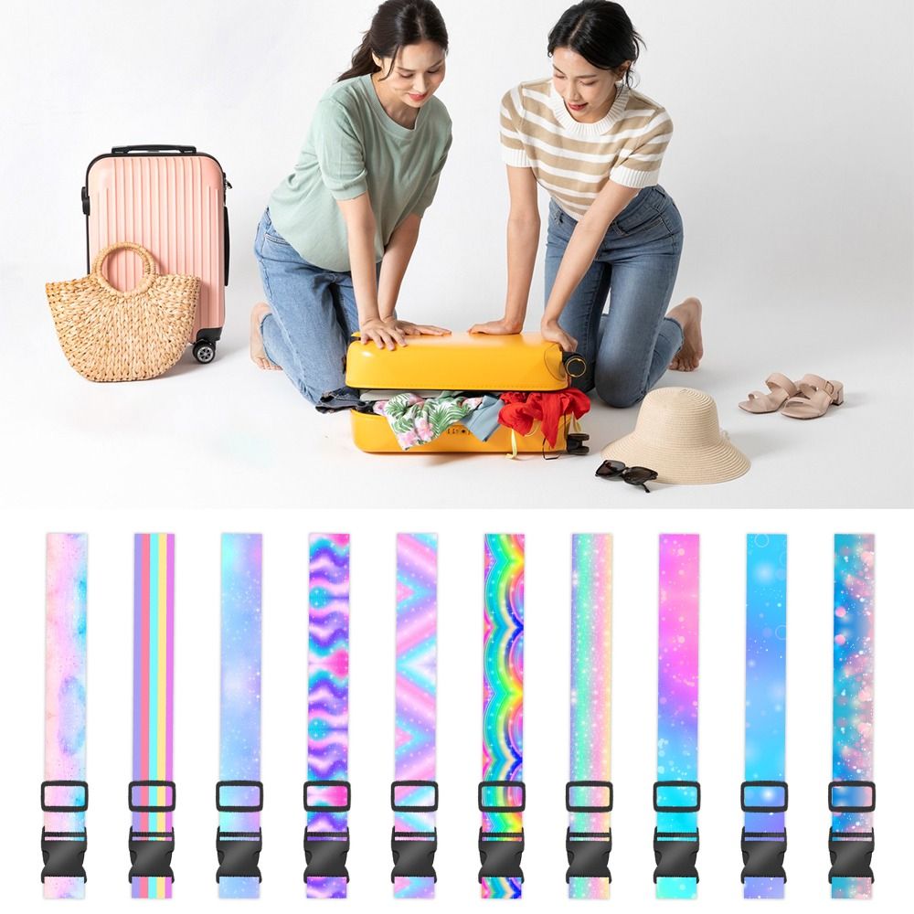 5*180cm Luggage Belts Reinforce Convenient Buckle ... – Vicedeal