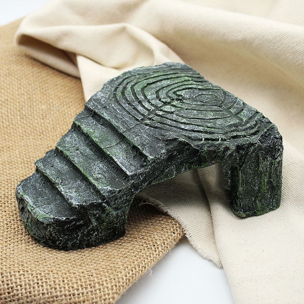Unique Resin Turtle Amphibians Tortoise Basking Re... – Grandado