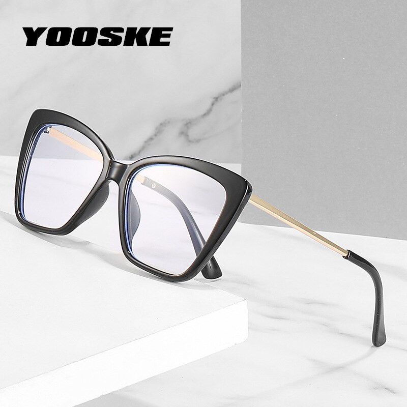 Yooske Transparante Oversized Brillen Frames Voor ... – Grandado