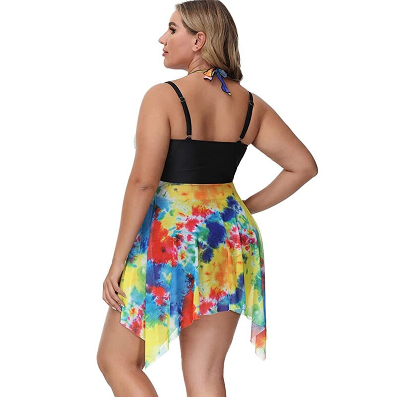Women's Plus Size Swimwear Large Size Swimsuit... – Grandado