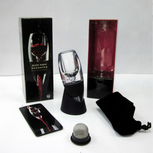 Fast Red Wine Aerator Filter Magic Decanter Pourer... – Grandado