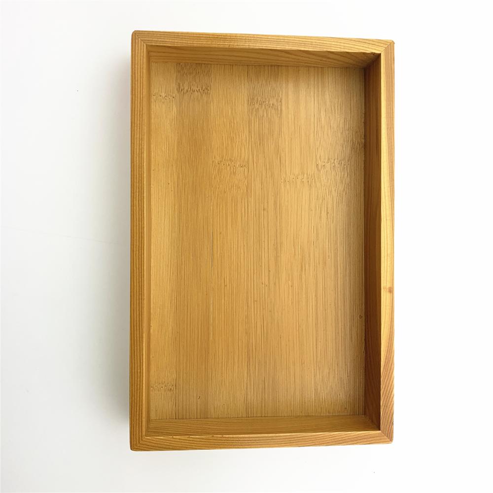 Vintage Wooden Rectangular Bamboo Tray For Home St... – Vicedeal