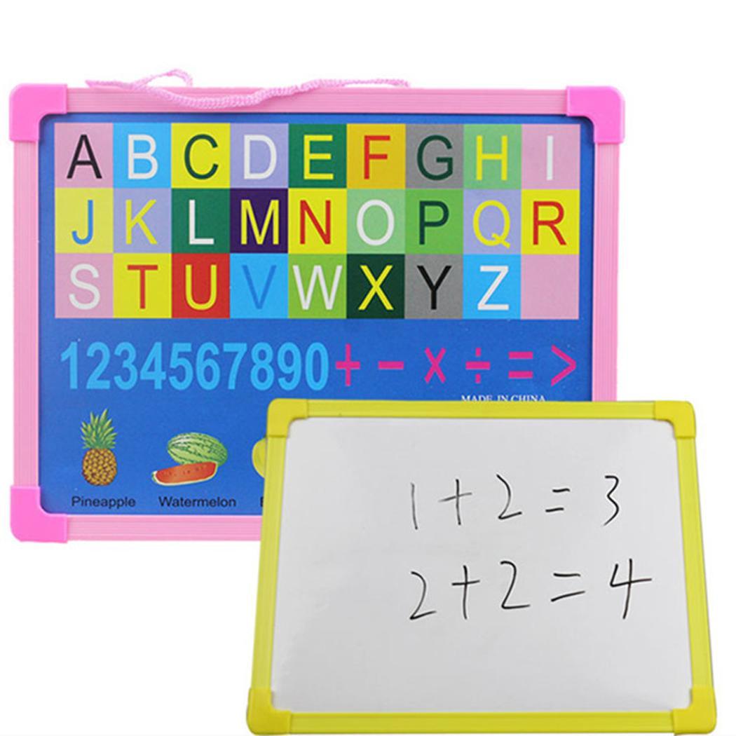 Kids Draagbare Herschrijfbare Whiteboard Schilderi... – Grandado Kids Draagbare Herschrijfbare Whiteboard Schilderi... – Grandado