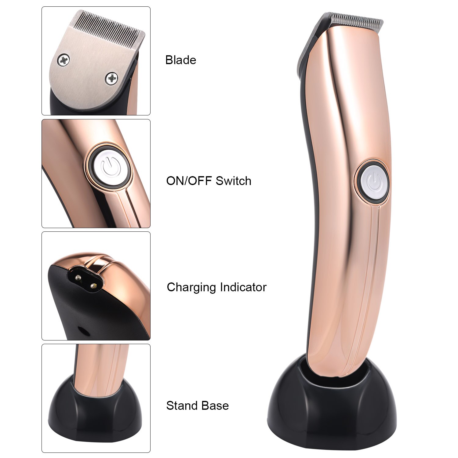 USB Charging Hair Clipper Kit Trimmer Beard Trimer... – Grandado