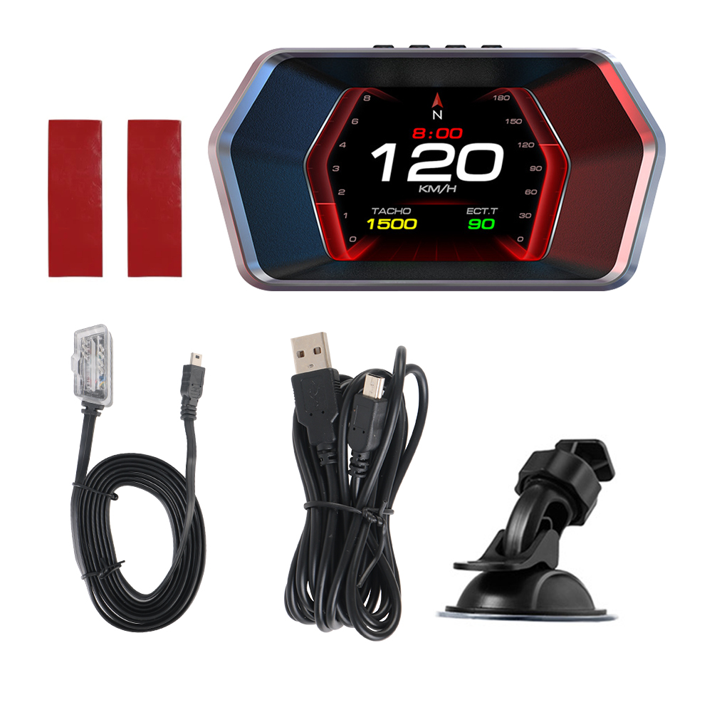 4.3 Inch Speedometer OBD GPS Head Up Display Multi... – Grandado