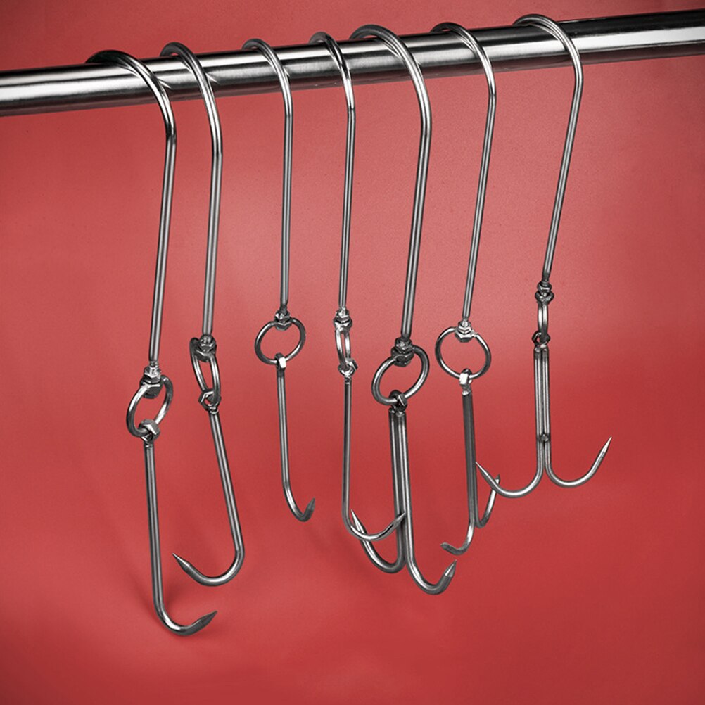 Stainless Steel Meat Hook Durable Meat Hanging Hoo... – Grandado
