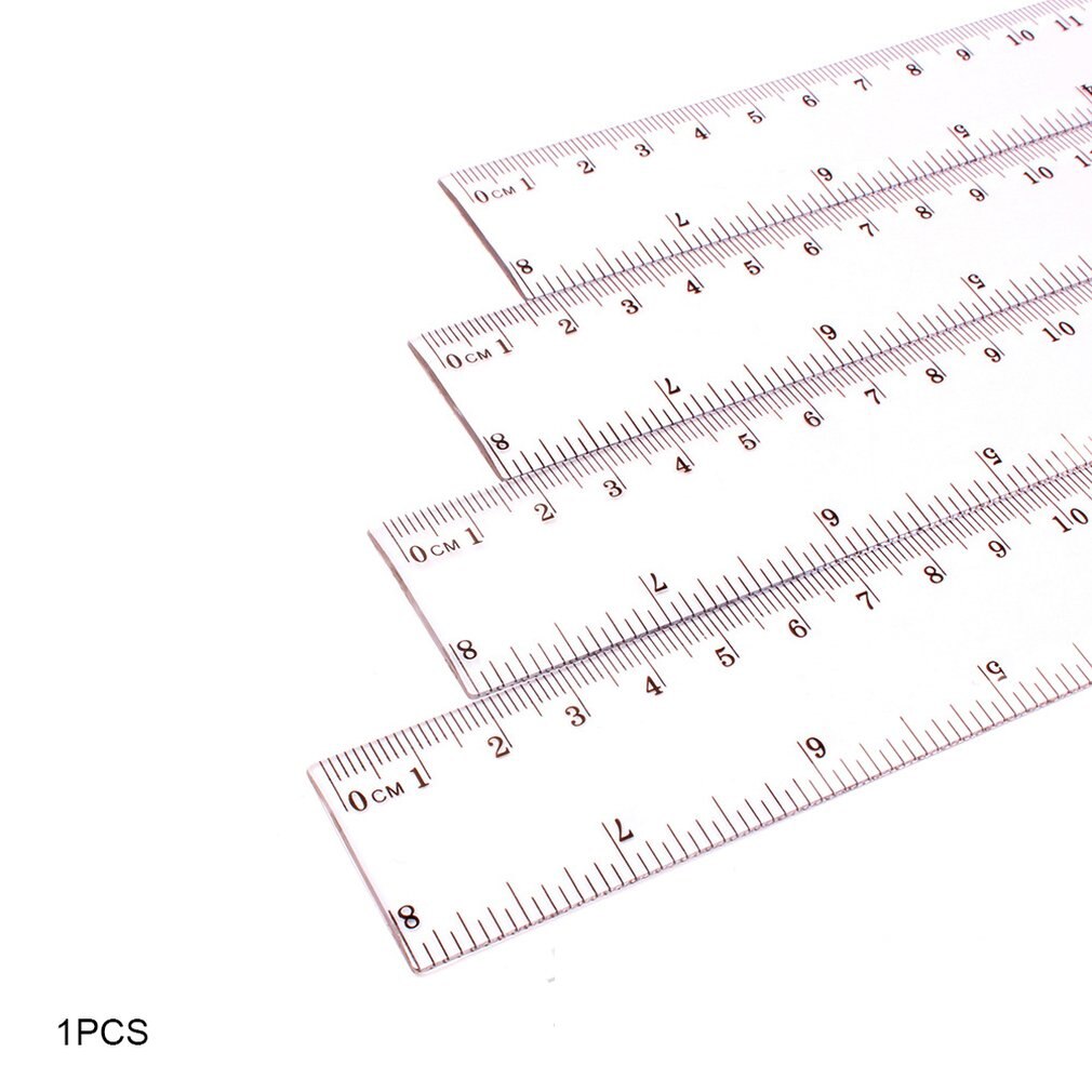 15Cm/20Cm/30Cm Plastic Ruler Advertising Ruler Tra... – Grandado