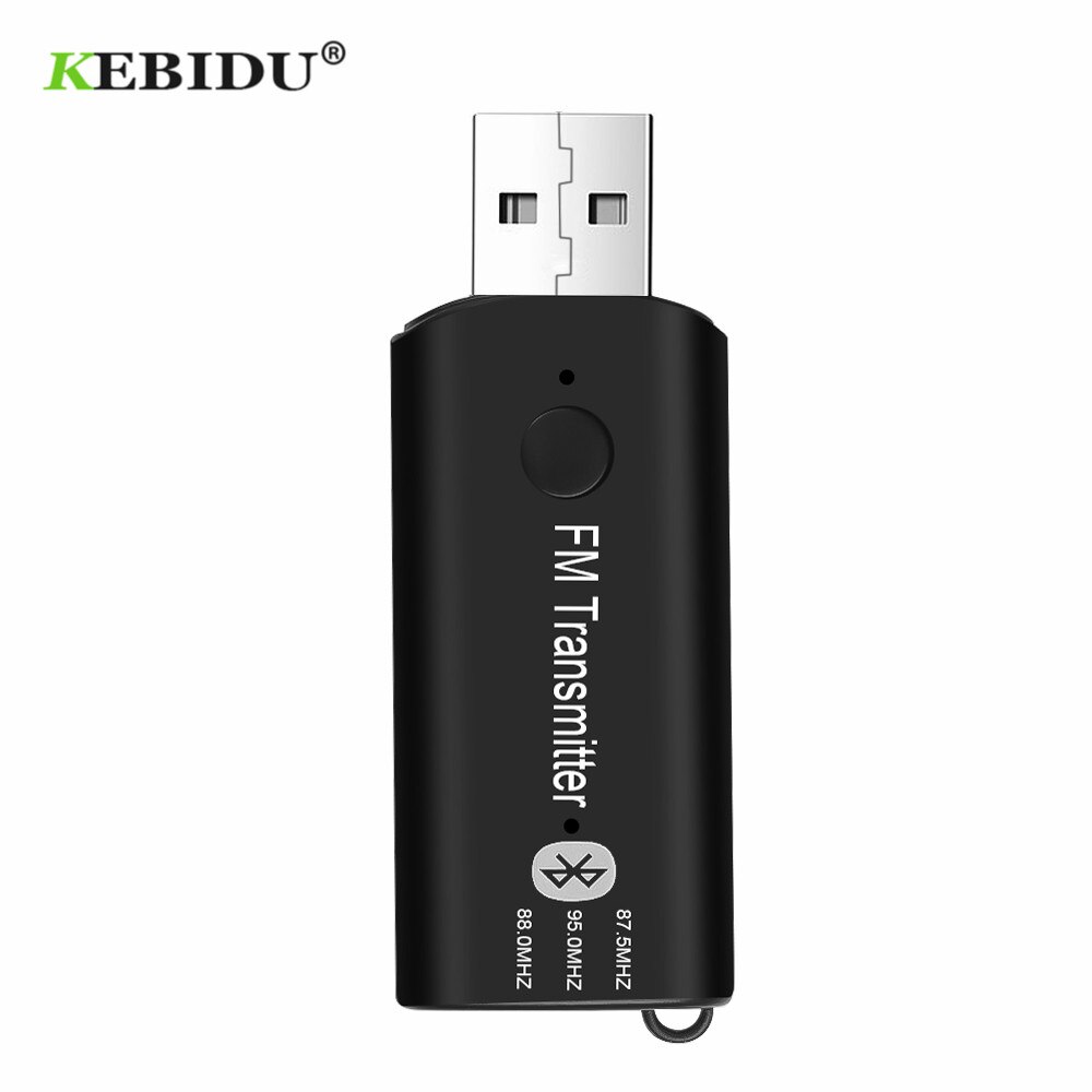 KEBIDU Car USB Bluetooth Transmitter 3.5mm Bluetoo... – Vicedeal
